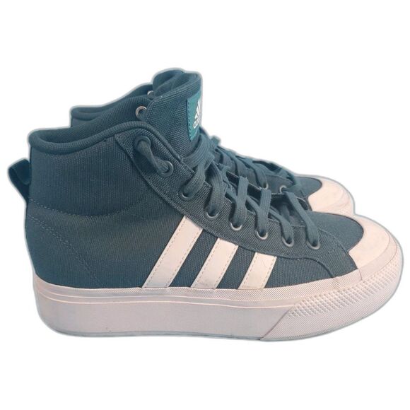 adidas | Shoes | Adidas Sz 8 Mid Platform High Top Sneakers Bravada 2 ...